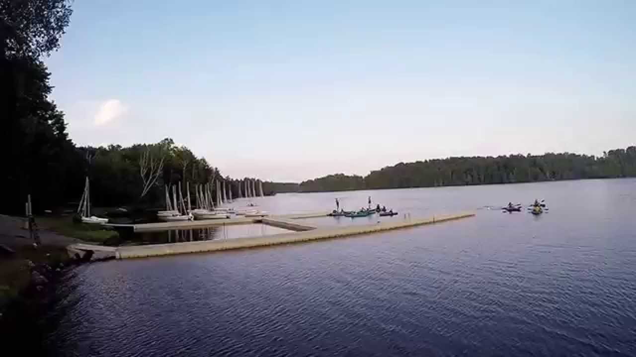 Haliburton Scout Reserve - drone footage - YouTube