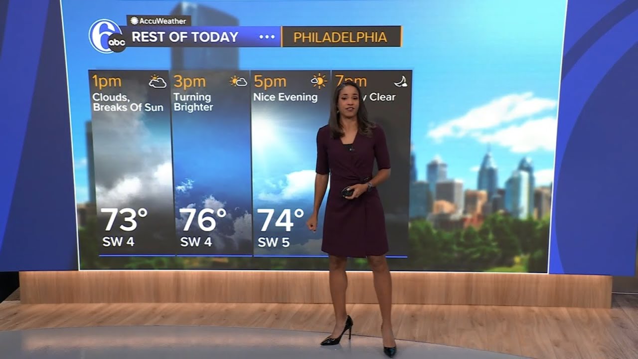 Brittany Boyer from 6ABC Action News with the midday AccuWeather ...