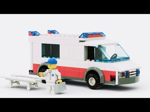 LEGO HOSPITAL (MOC) PART 1 - Building the LEGO Rescue Ambulance - YouTube