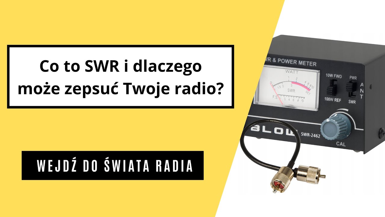 Co to SWR i dlaczego może zepsuć Twoje radio? - YouTube