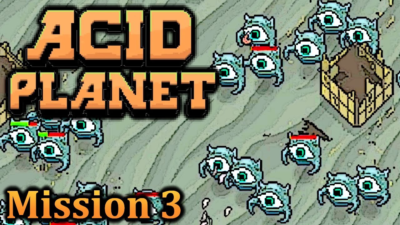 My Personal ARMY of DRONES! | Acid Planet | Mission 3 - YouTube