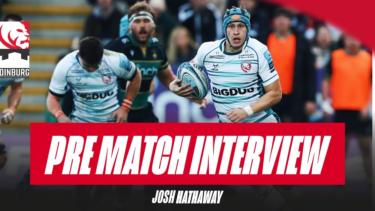 PRE MATCH | Josh Hathaway ahead of Edinburgh fixture - YouTube