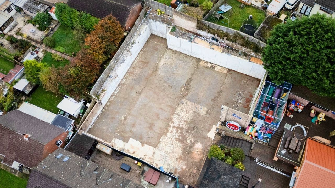 Pictures show UK's "biggest man cave" fully demolished after 10 year ...