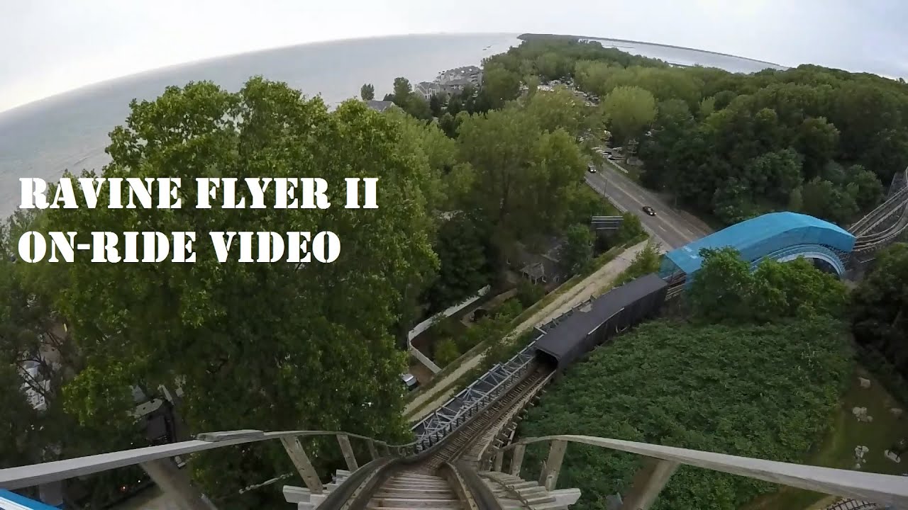 Ravine Flyer II On Ride Video Front Seat Full HD - YouTube