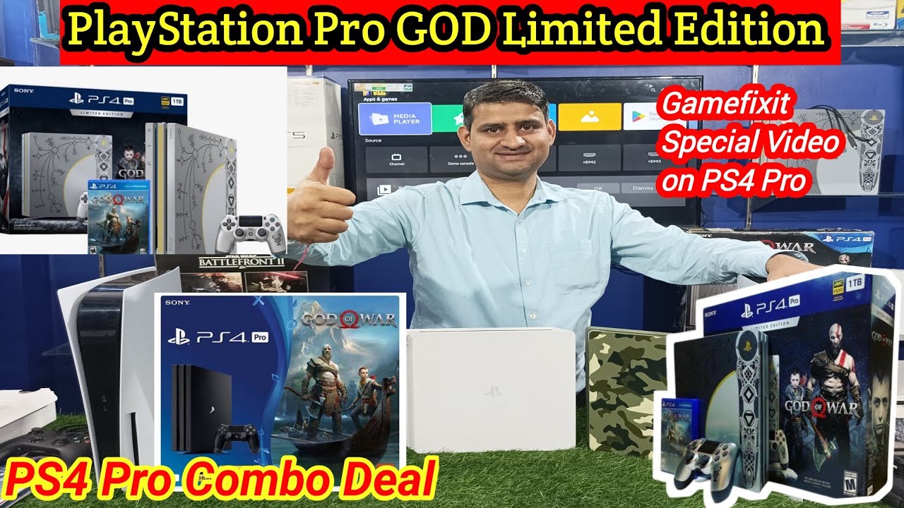 Sony PS4 Pro Unboxing Limited Edition I Cheapest PS4 Pro Price in India ...
