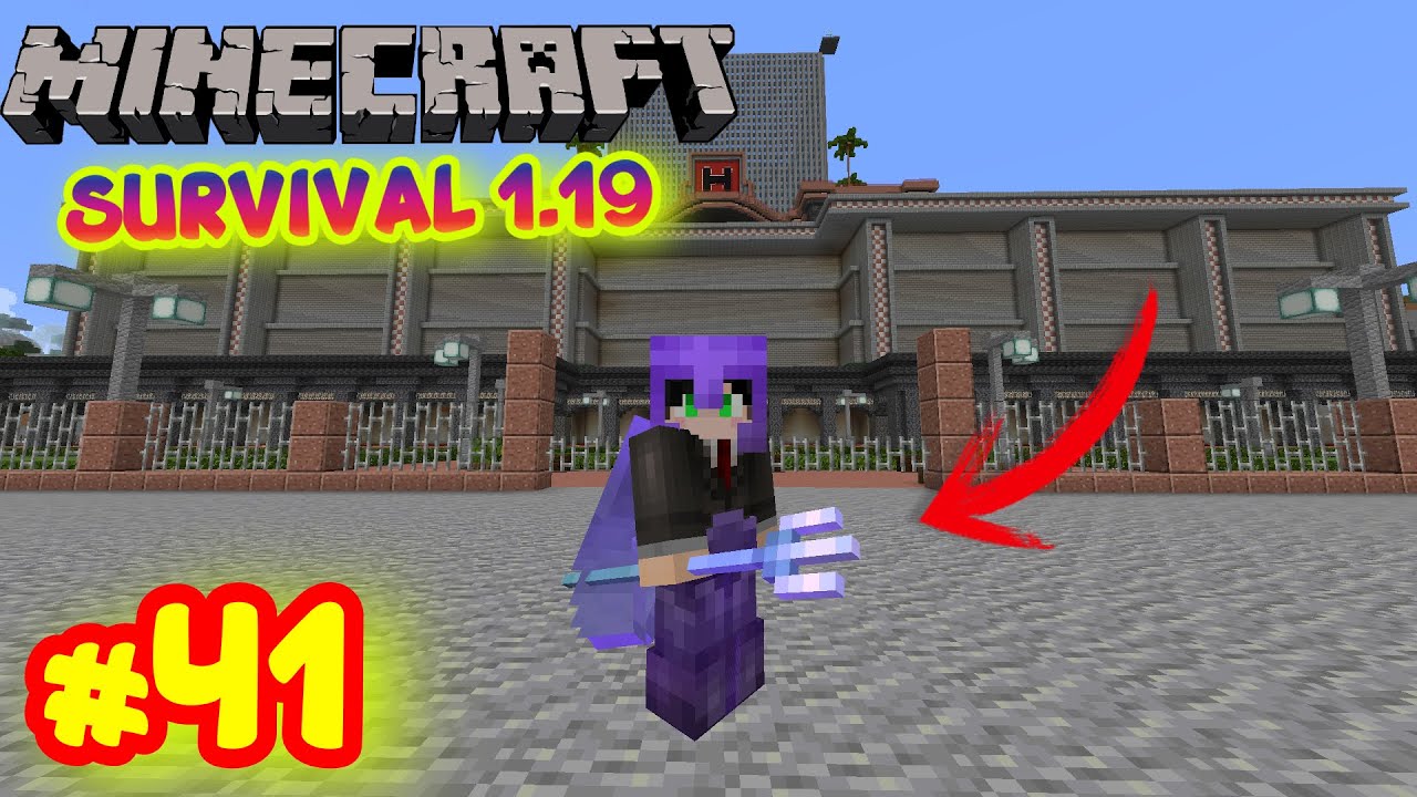 Mi primer TRIDENTE - Survival 1.19 ep 41 - YouTube