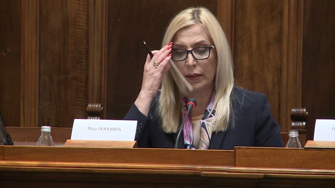 Beograd, Maja Popovic ministarka pravde, intencija Vlade za promenu ...