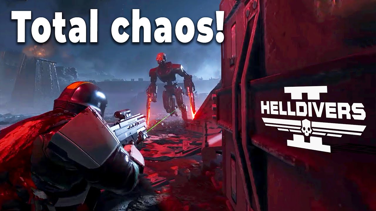 Helldivers 2 | A chaotic extraction! - YouTube