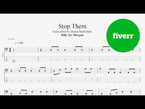 Billy Joe Morgan - Stop Them (bass tab) - YouTube