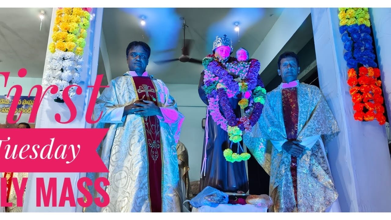 First Tuesday Holy Mass//Special Blessings by Rev.Fr.Vincent MHM ...
