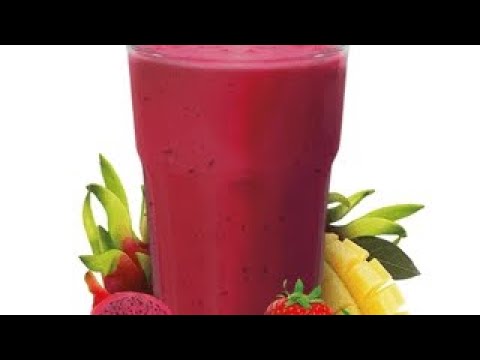 TIM HORTONS SPAIN DRAGON FRUIT JUICE Review. - YouTube