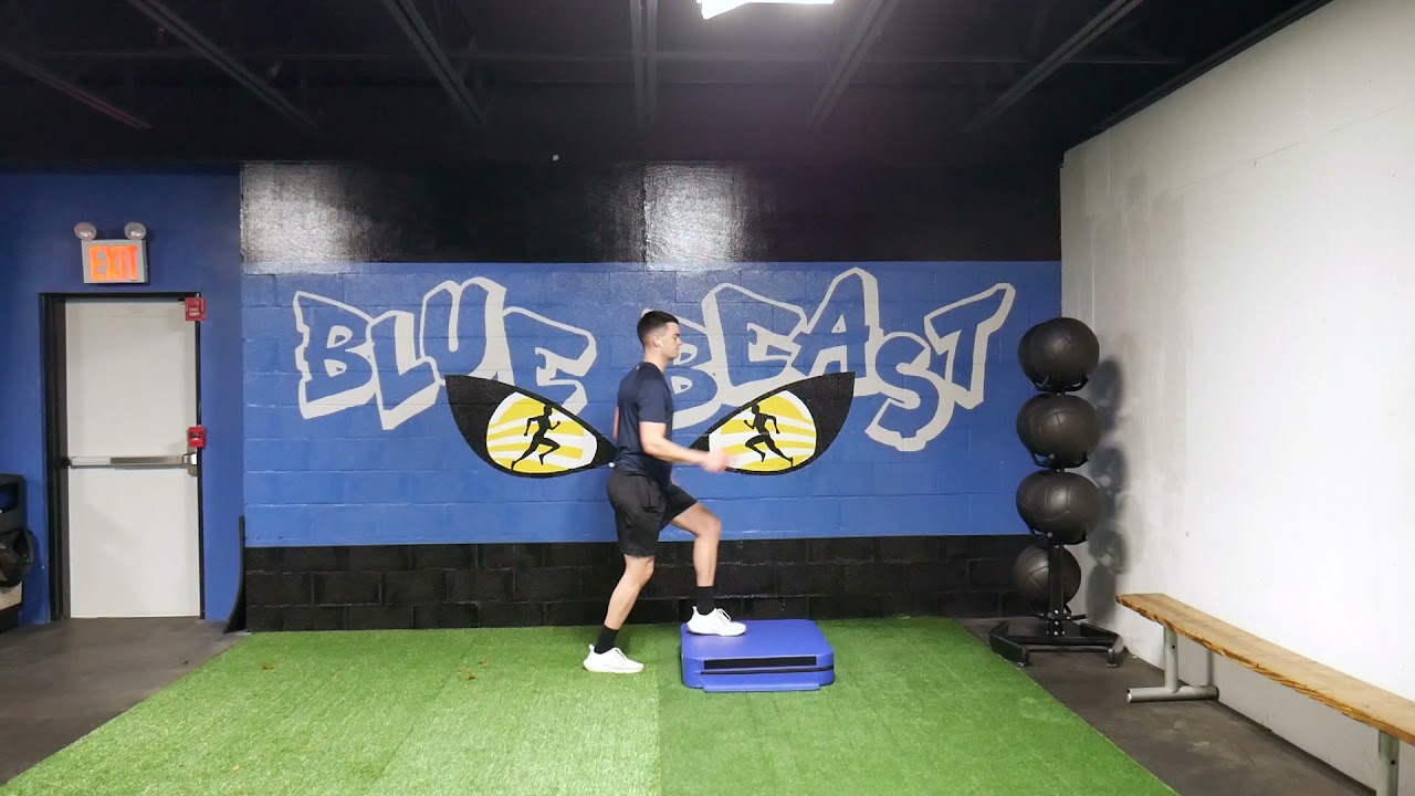 Low Step Push Off Hops - YouTube