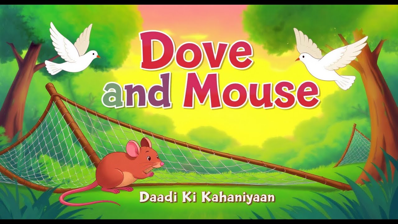 Dove and Mouse Hindi short Story - YouTube