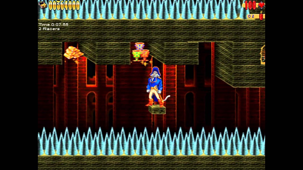 Captain Claw Multiplayer - Custom Levels - Bloodbath - YouTube