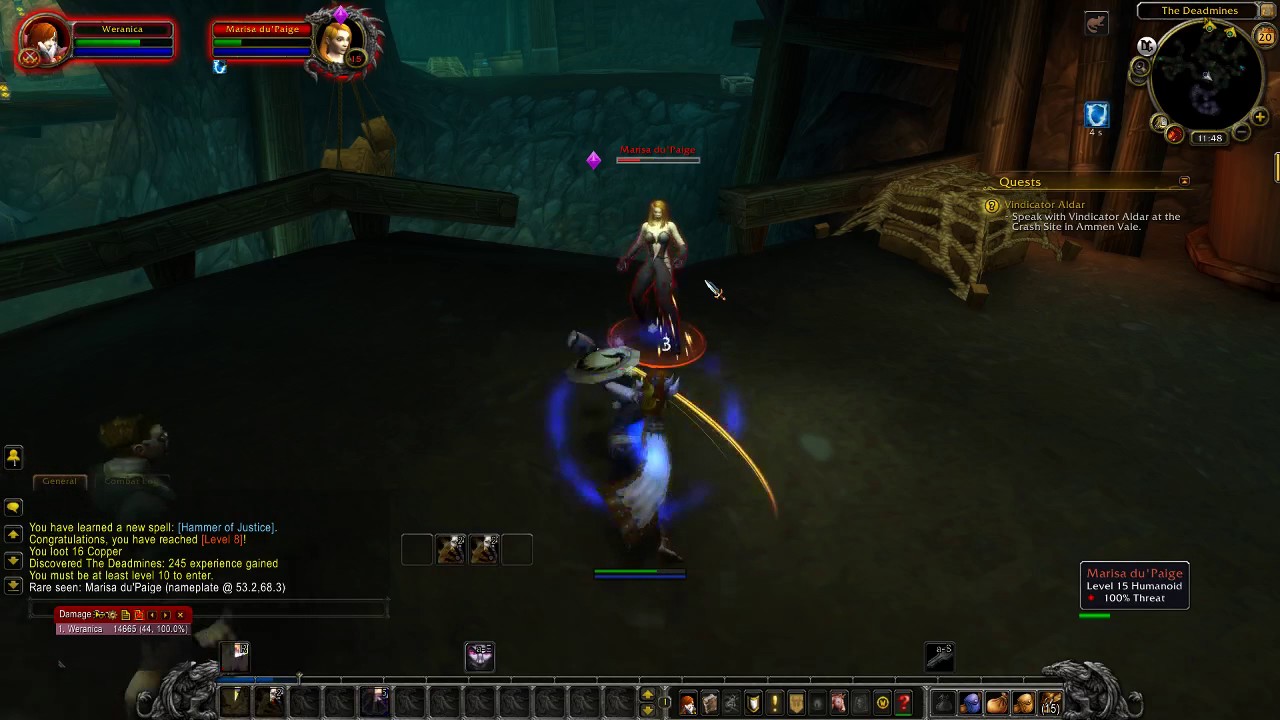 World Of Warcraft Rare: Marisa du'Paige - YouTube