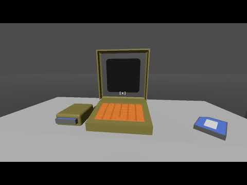 experimenting with interactable terminals in godot - YouTube