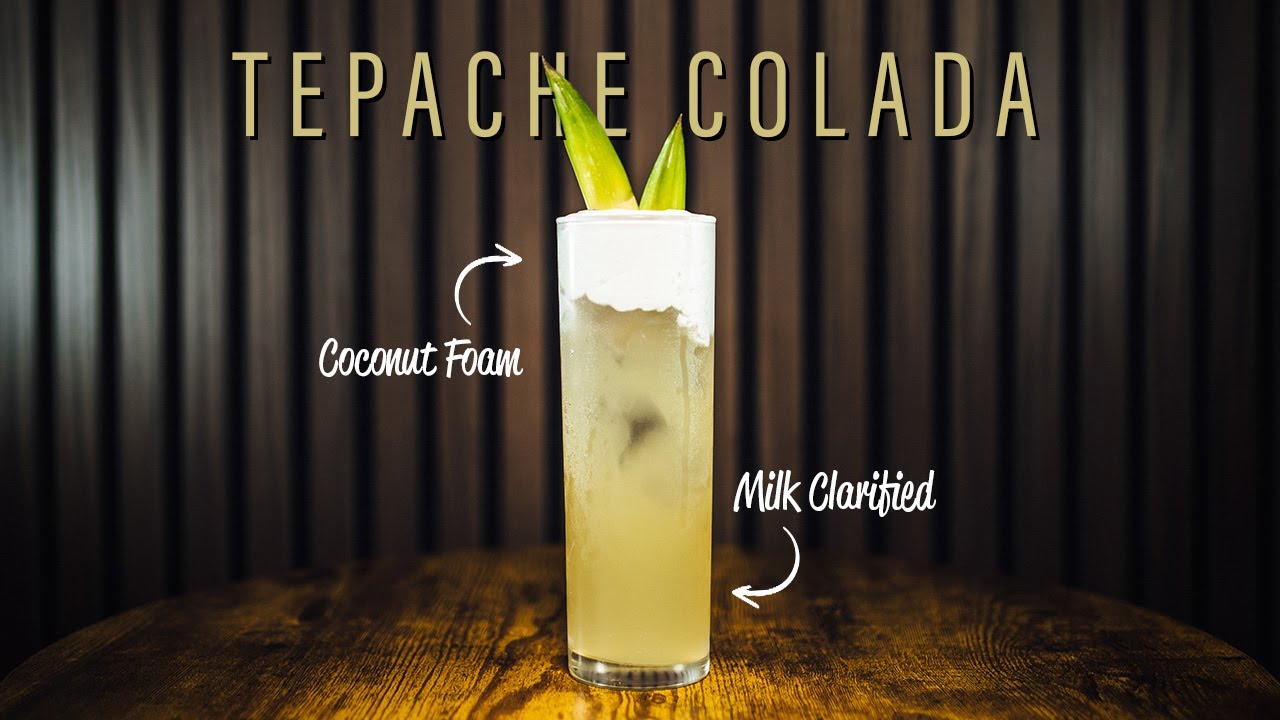 Tepache Colada: A Tropical Fusion with Clarified Elegance - YouTube