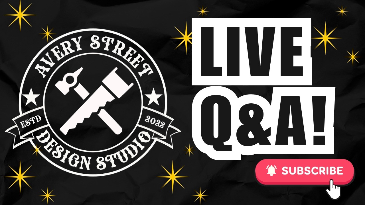 Avery Street Design Studio Live Q&A - YouTube