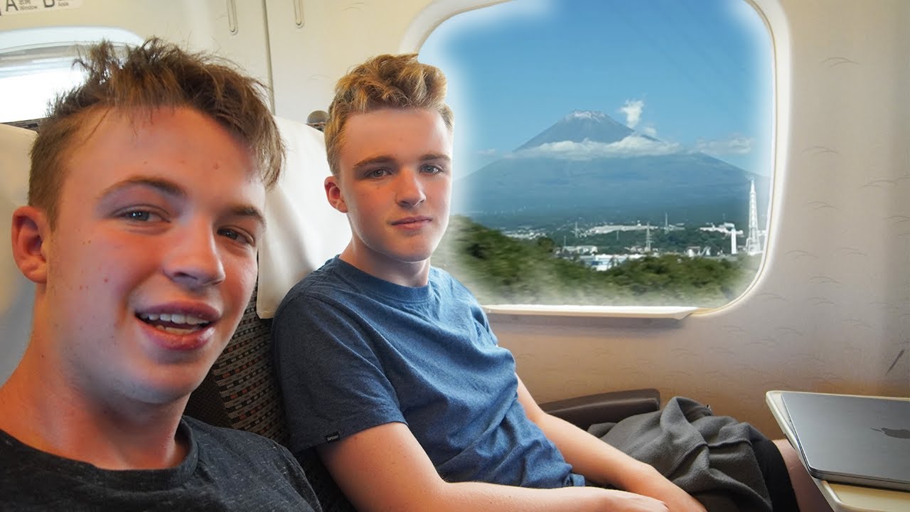 FIRST CLASS BULLET TRAIN FROM TOKYO - OSAKA! Japanese Bullet Train Vlog ...