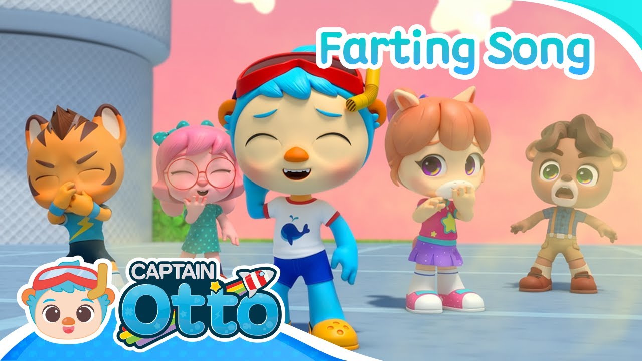 Farting Song | Captain Otto & The Adventure Squad | Nursery Rhyme ...