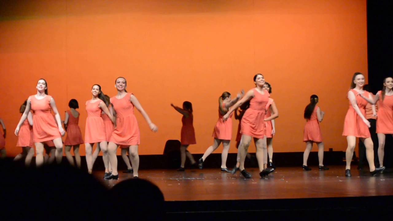 ''Orange Colored Sky'' tap dance 2015 - YouTube