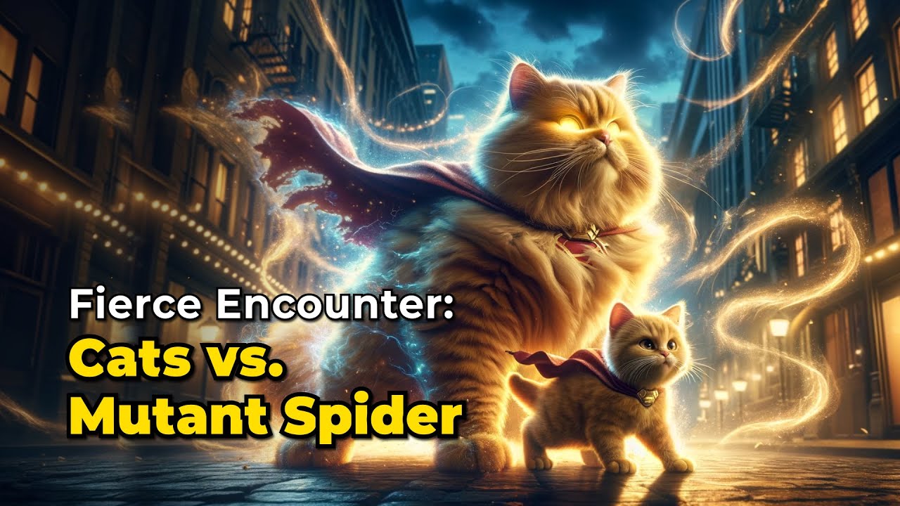 How to Create Videos with AI - Cats vs. Mutant Spider #shorts #ai #cat ...