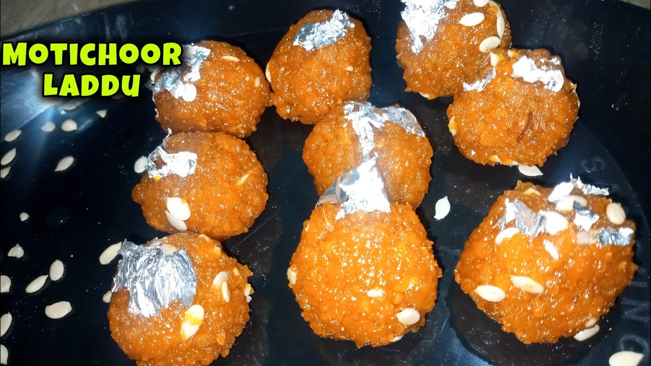 MotiChoor Laddu Recipe by Mama's Food | Laddu Recipe - YouTube