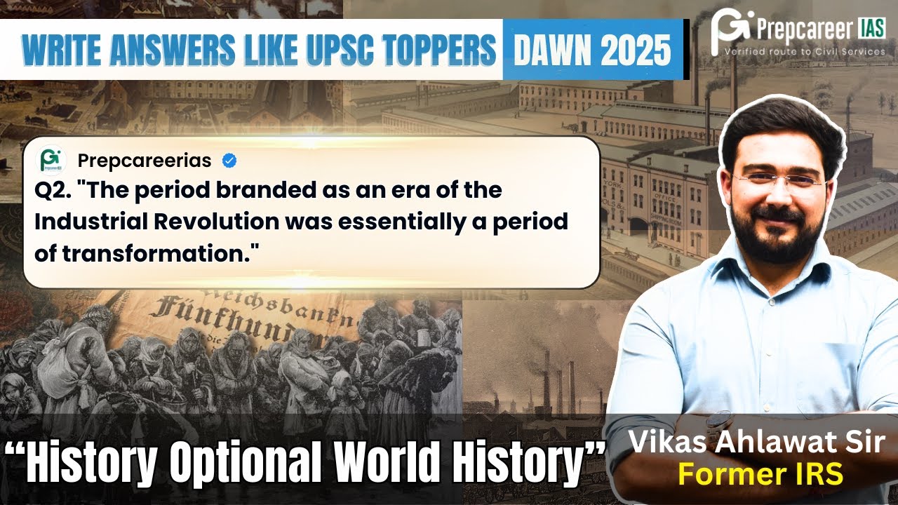 Daily Answer Writing Session | Day-35 | History Optional | UPSC Toppers ...