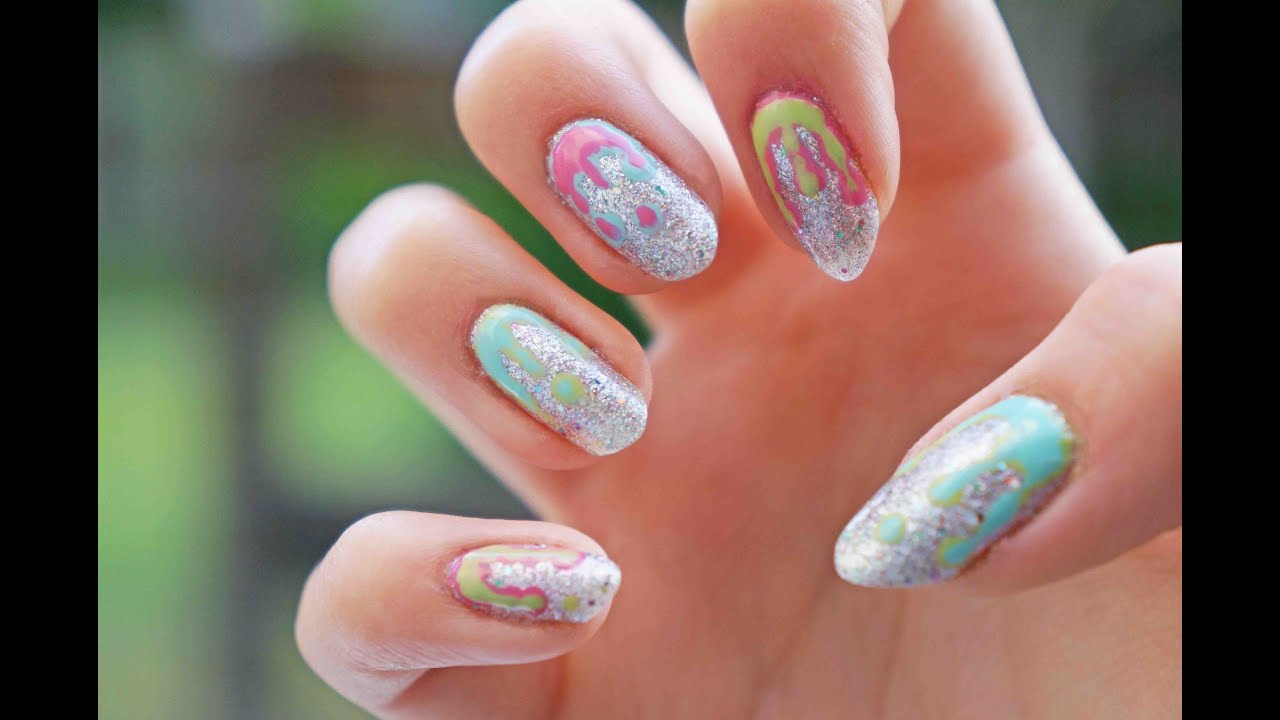 Dripping Nail Art (Swedish) - YouTube