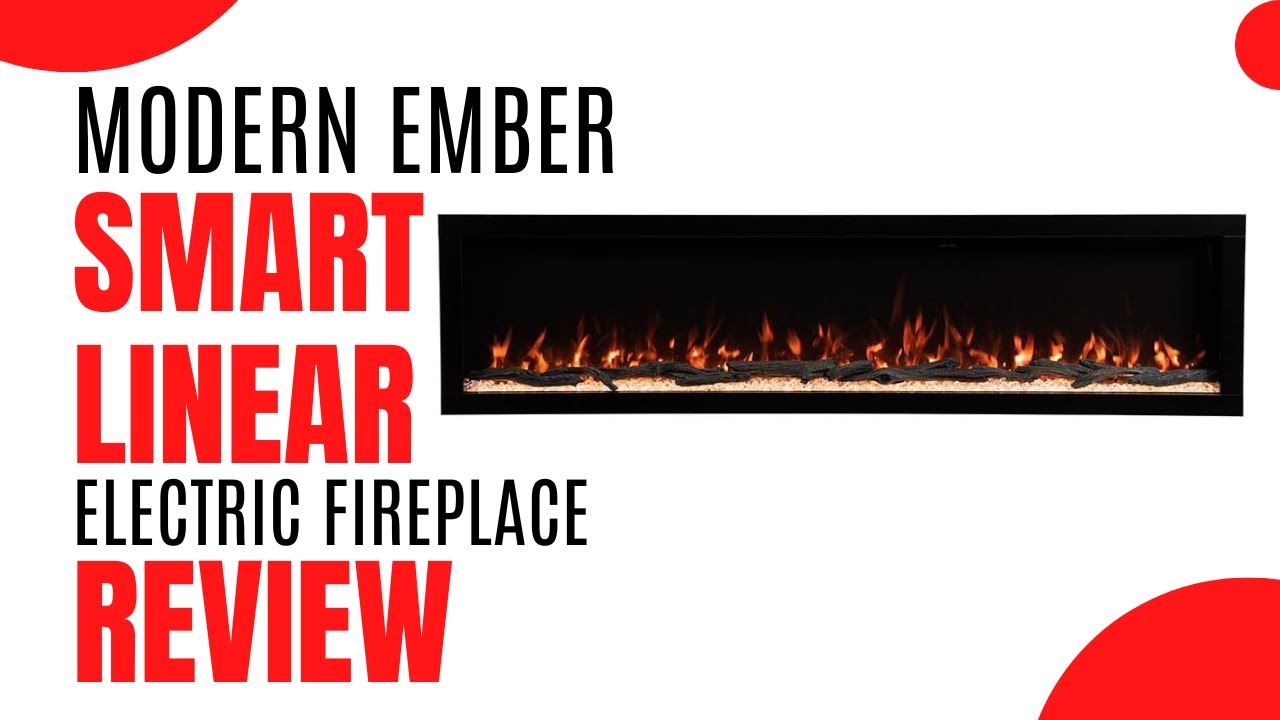 Modern Ember Smart Linear Electric Fireplace Review (Pros & Cons ...