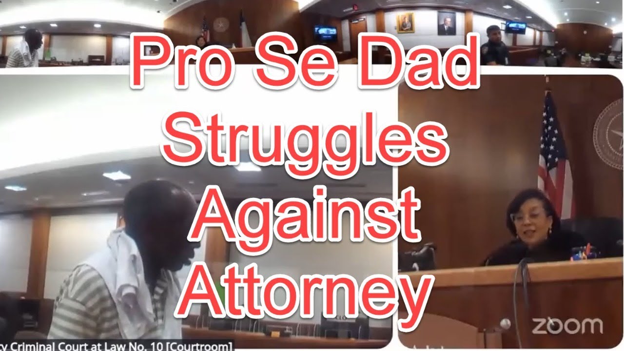 Pro Se Dad Struggles Against Attorney, NEW JUDGE! - YouTube