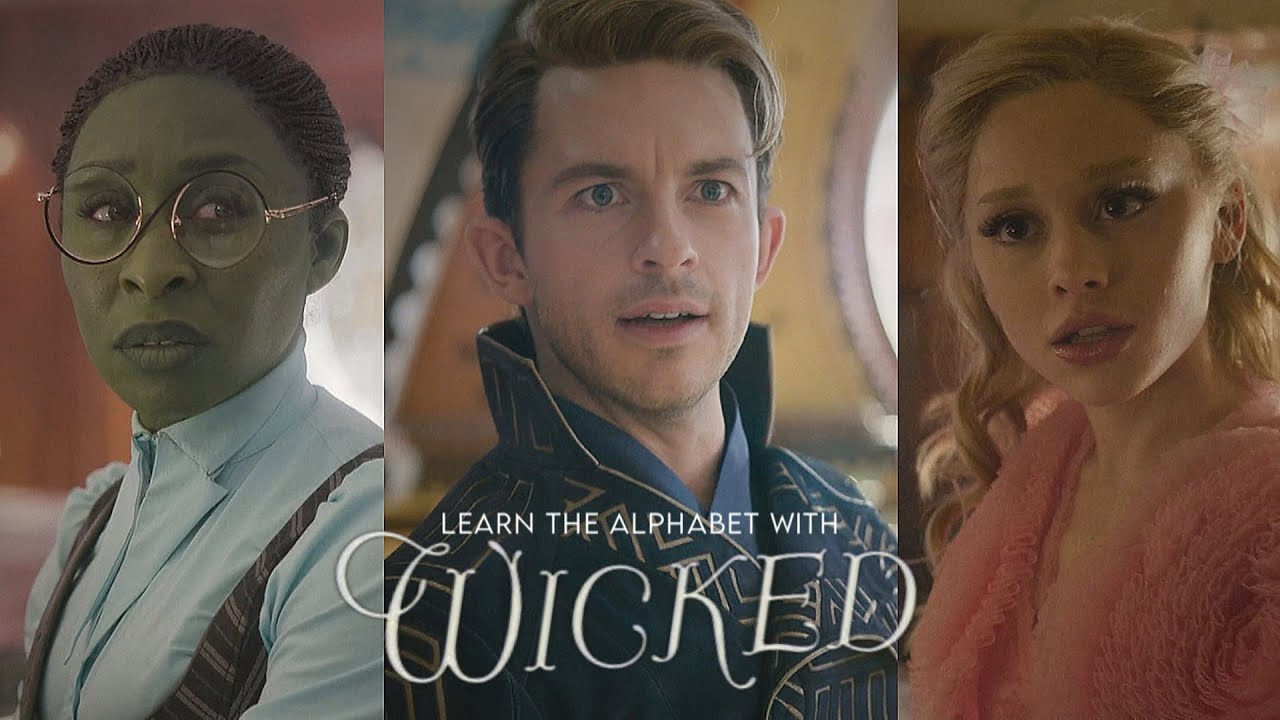Learn the alphabet with: Wicked ☆ - YouTube