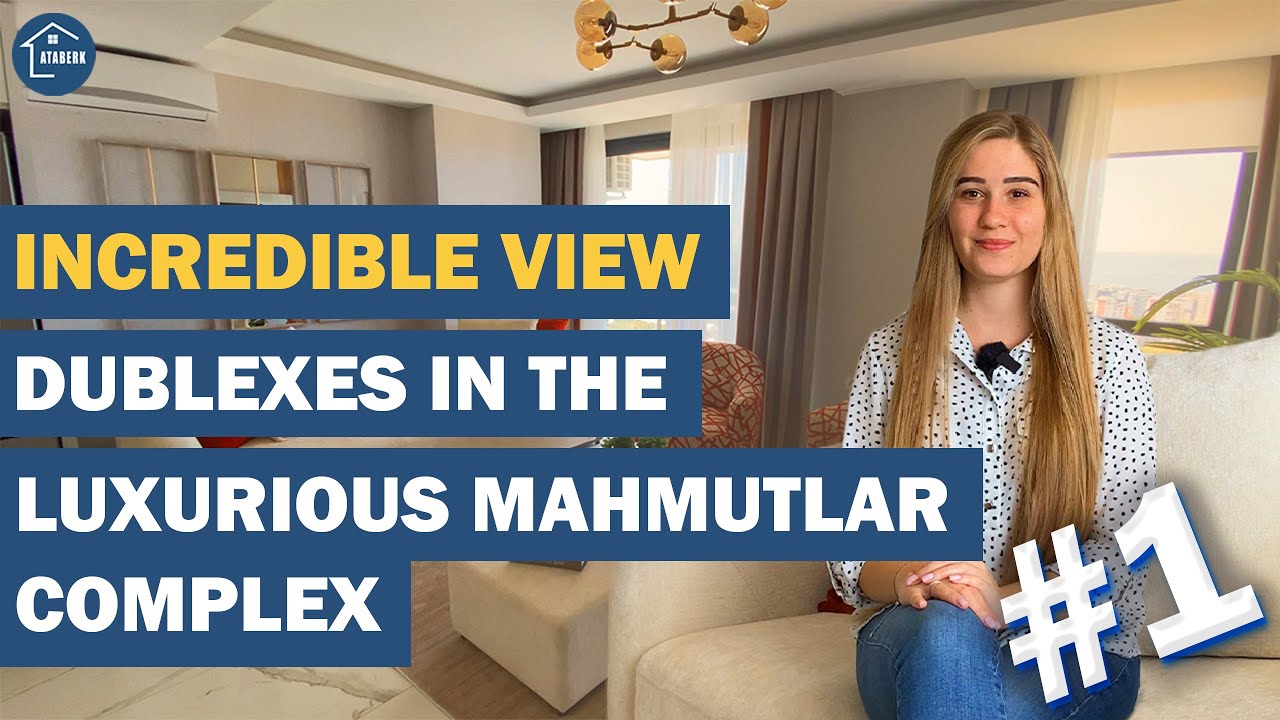 Property in Turkey. Luxury apartment in Mahmutlar Alanya for sale - YouTube