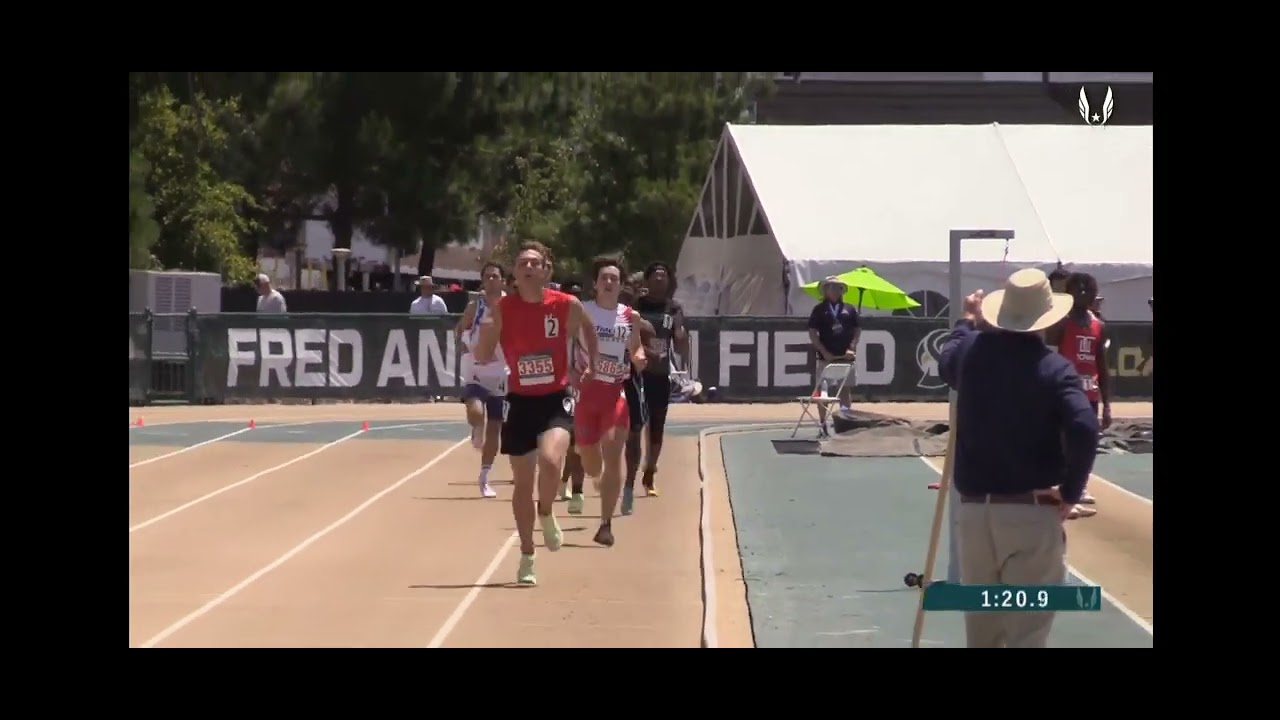 800m USATF National Jr.-Olympic-Sacramento, CA-July 27,2022 - YouTube