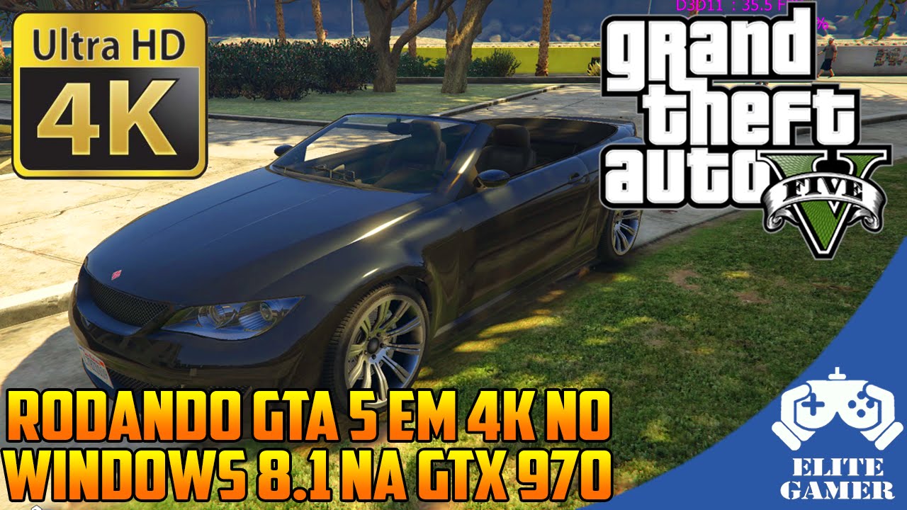 Rodando GTA 5 em 4K na GTX 970 G1 Gaming [Windows 8.1] - YouTube