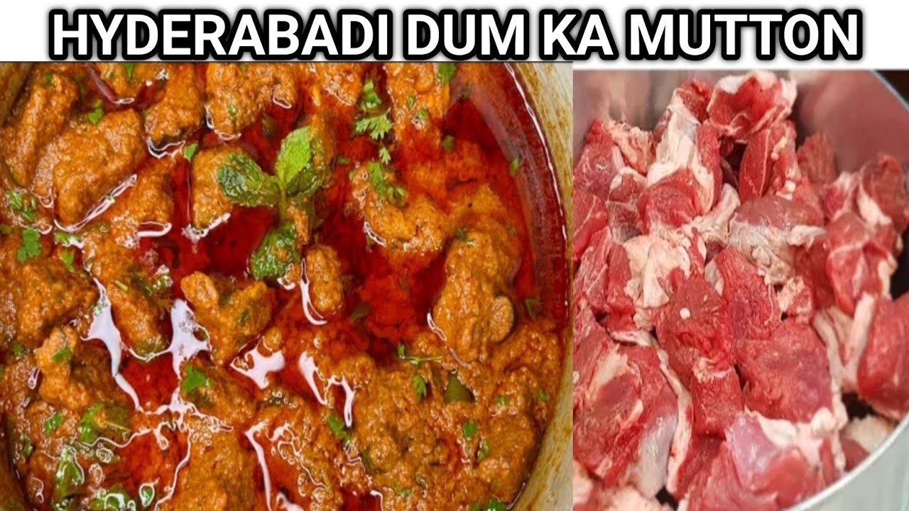 DUM KA MUTTON Banane Ka Sab Se Aasan Tarika | Hyderabadi Dum Ka Mutton ...