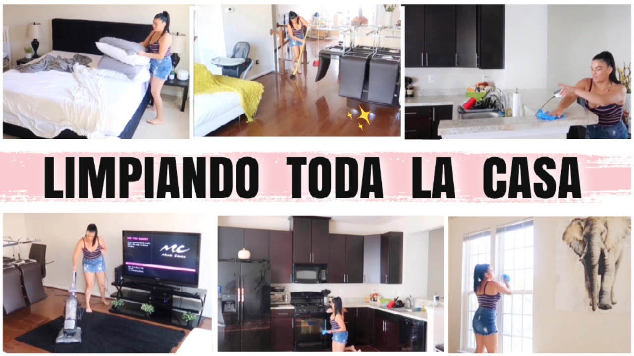 LIMPIANDO TODA MI CASA | RUTINA DE LIMPIEZA OTOÑO 2019 | MOTIVATE A ...