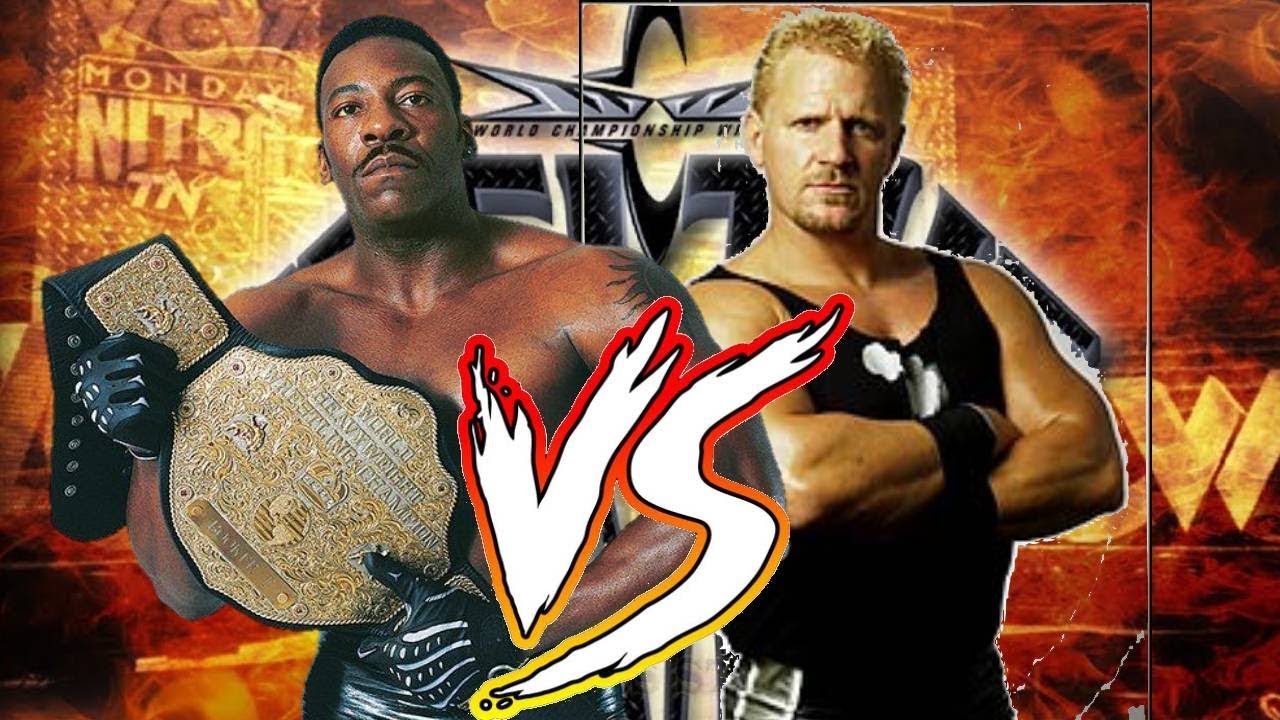 WCW Feel The Bang Mod Matches Booker T vs Jeff Jarrett - YouTube