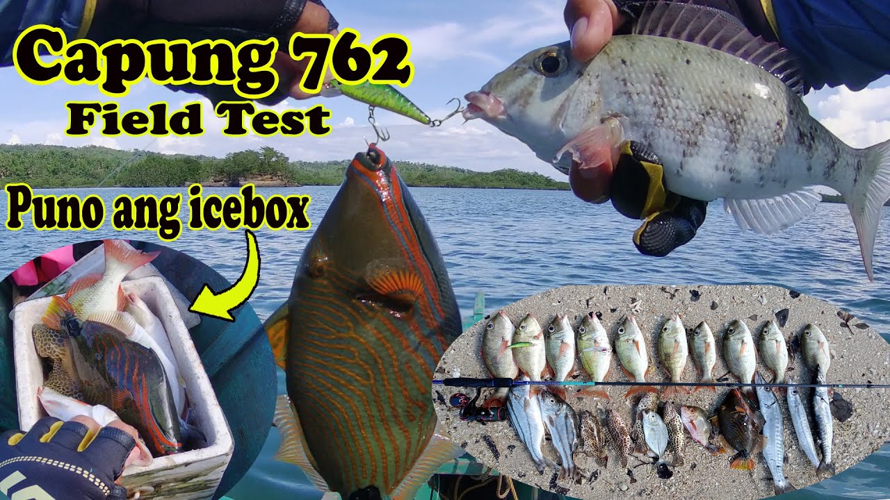 LIGHT FISHING | CAPUNG 762 FIELD TEST | NAPUNO NANAMAN ANG ICE BOX ...