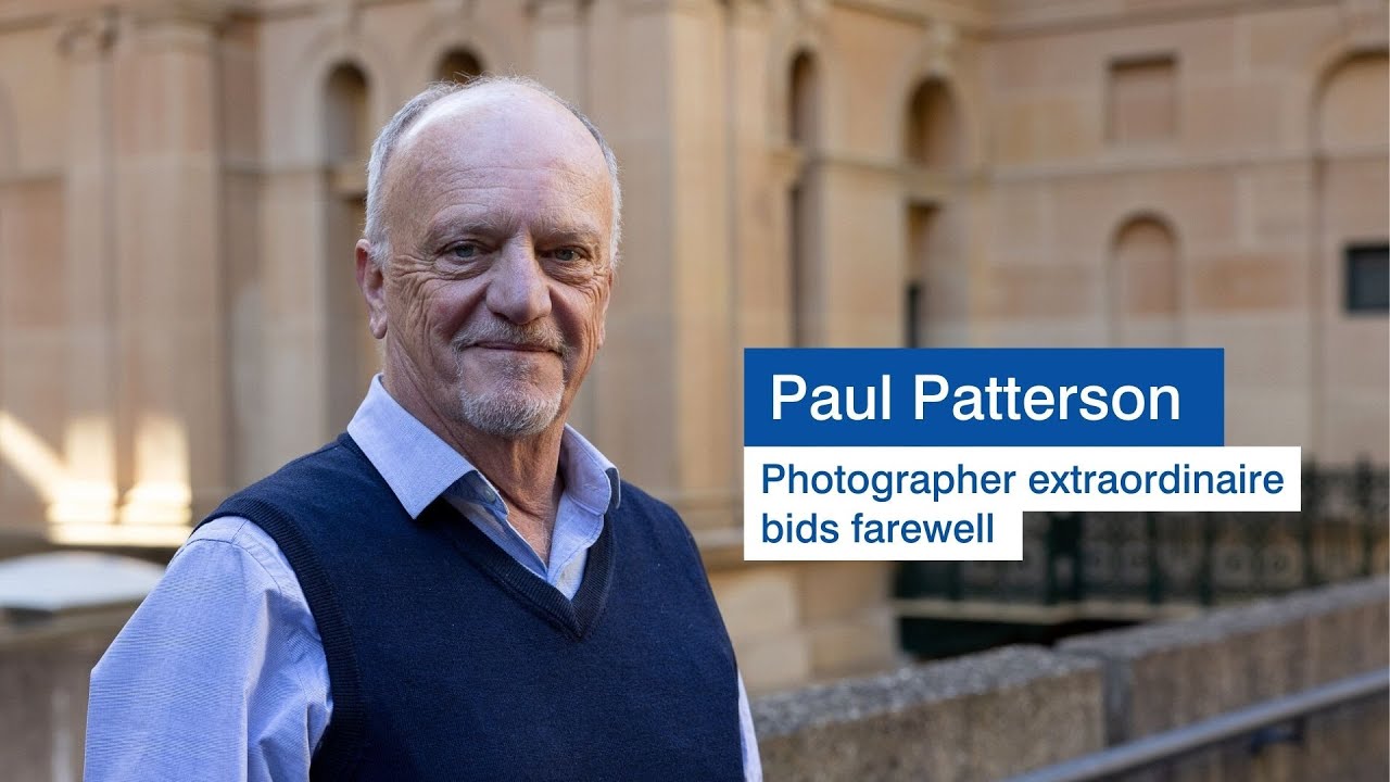Photographer extraordinaire Paul Patterson bids farewell - YouTube