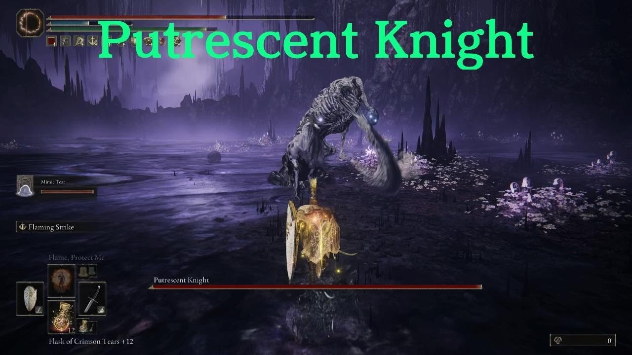 ELDEN RING Putrescent Knight. - YouTube