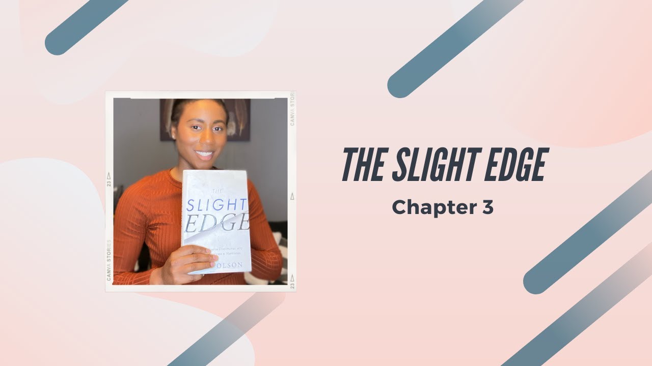 The Slight Edge Chapter #3 - YouTube