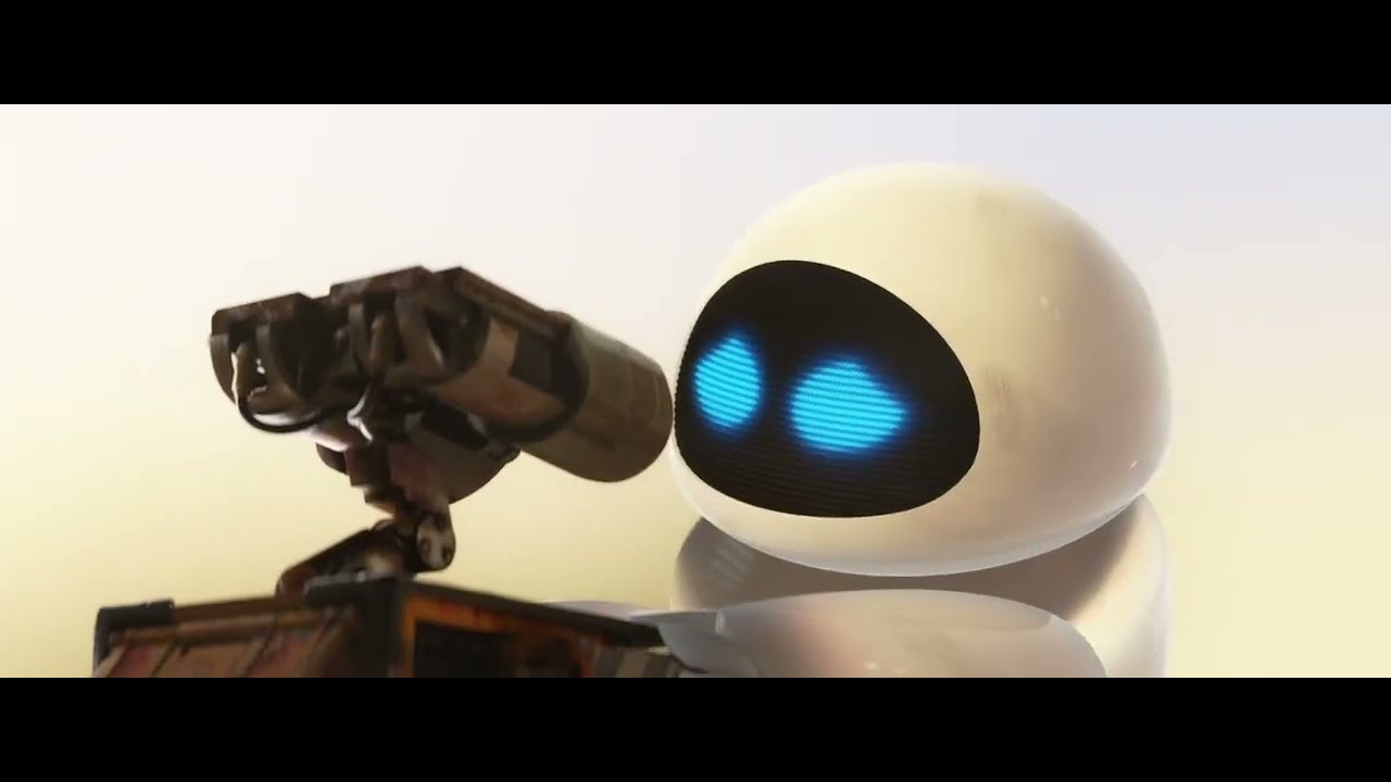 Every time Wall-E and Eve (actually) speak - YouTube