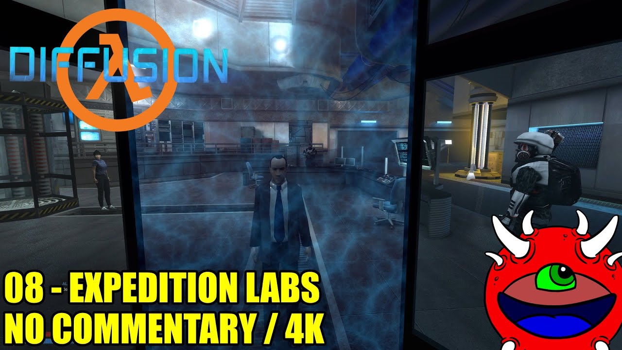 Half-Life Diffusion Gameplay - 08 Expedition Labs - No Commentary - YouTube