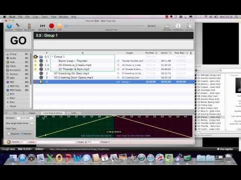 Qlab Tutorial - Audio Part 2 : Fade Cue - YouTube