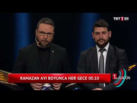 1'de Bugün - 5 Haziran 2018  (Kur'an-ı Kerim'i Güzel Okuma Yarışması -  Mehmet Ali Sarı)