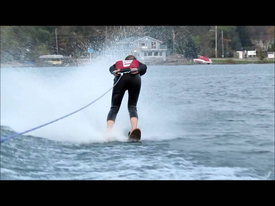Hip turn flip turn back step off - YouTube