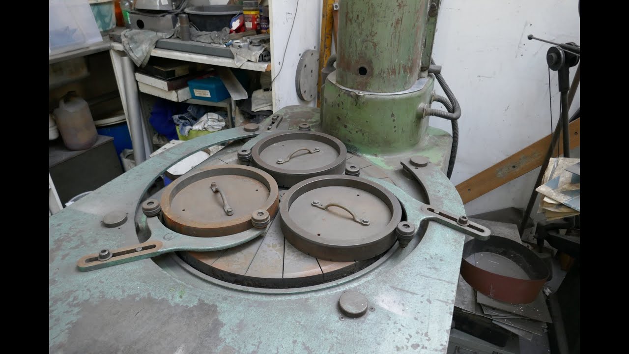 Lapmaster 24 Flat Lapping Machine. - YouTube