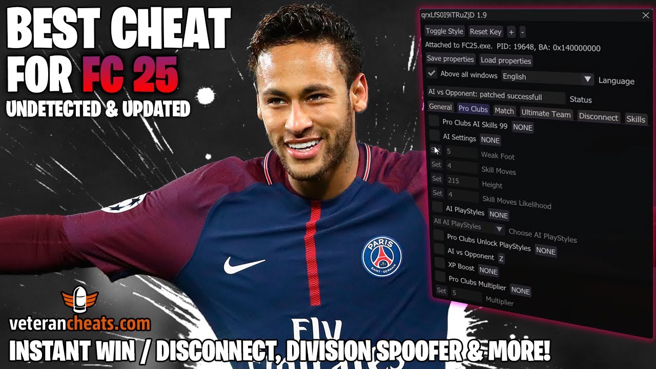 Fifa FC25 Cheats - Instant Win, Division Spoofer, Crash/Disconnect ...