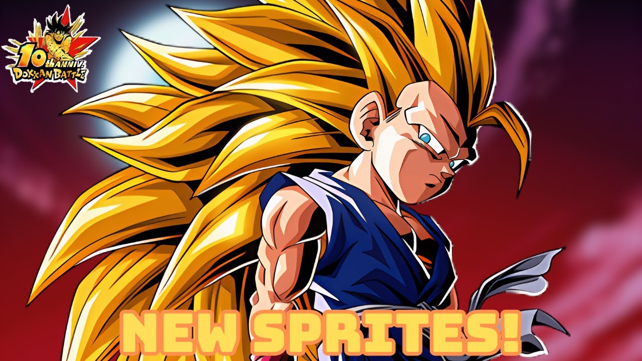 THE NEW SPRITES ARE IN DOKKAN 2 NOW!! 10TH ANNIVERSARY IS PEAK SO FAR ...